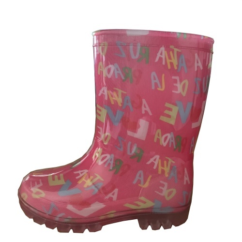 kids' pink Pvc footwear