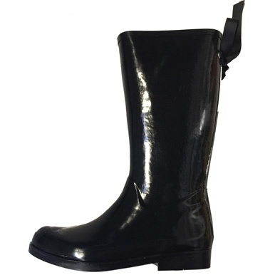 Black color Waterproof rubber boots